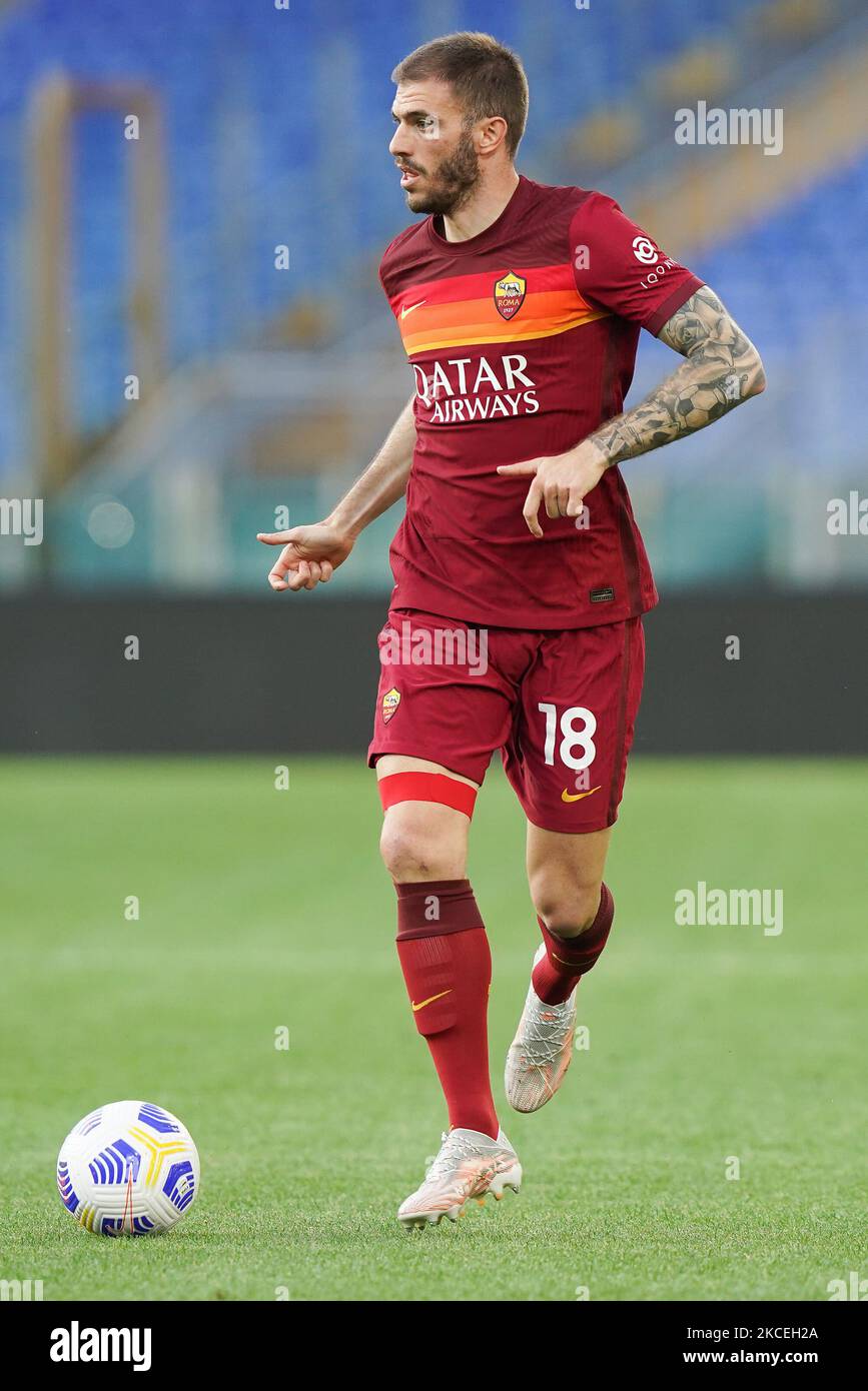 Davide Santon of AS Roma during the Serie A match between AS Roma and ...