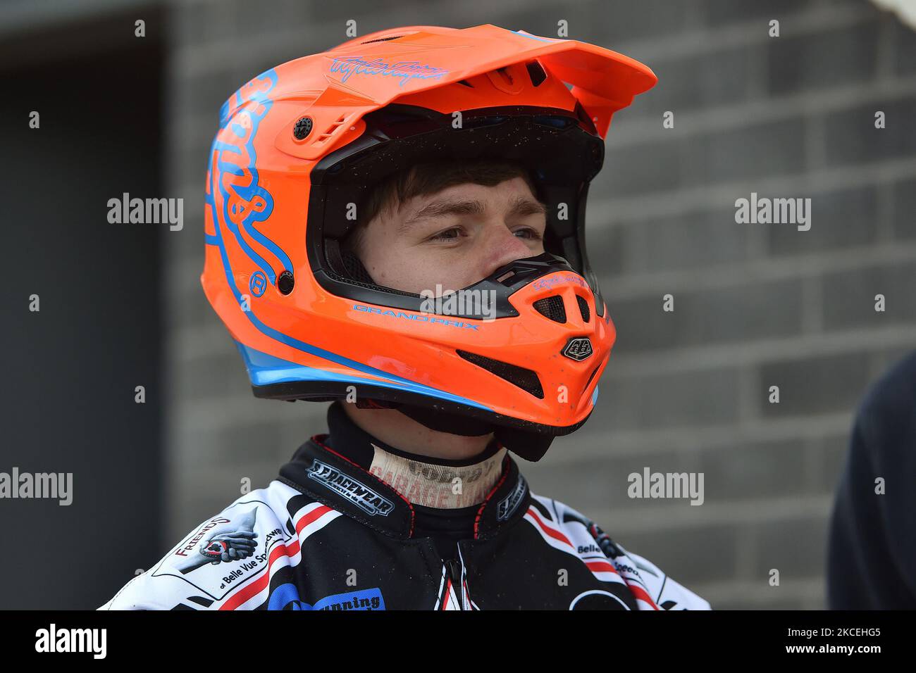 Connor Coles during the Belle Vue Aces Media Day at the National ...