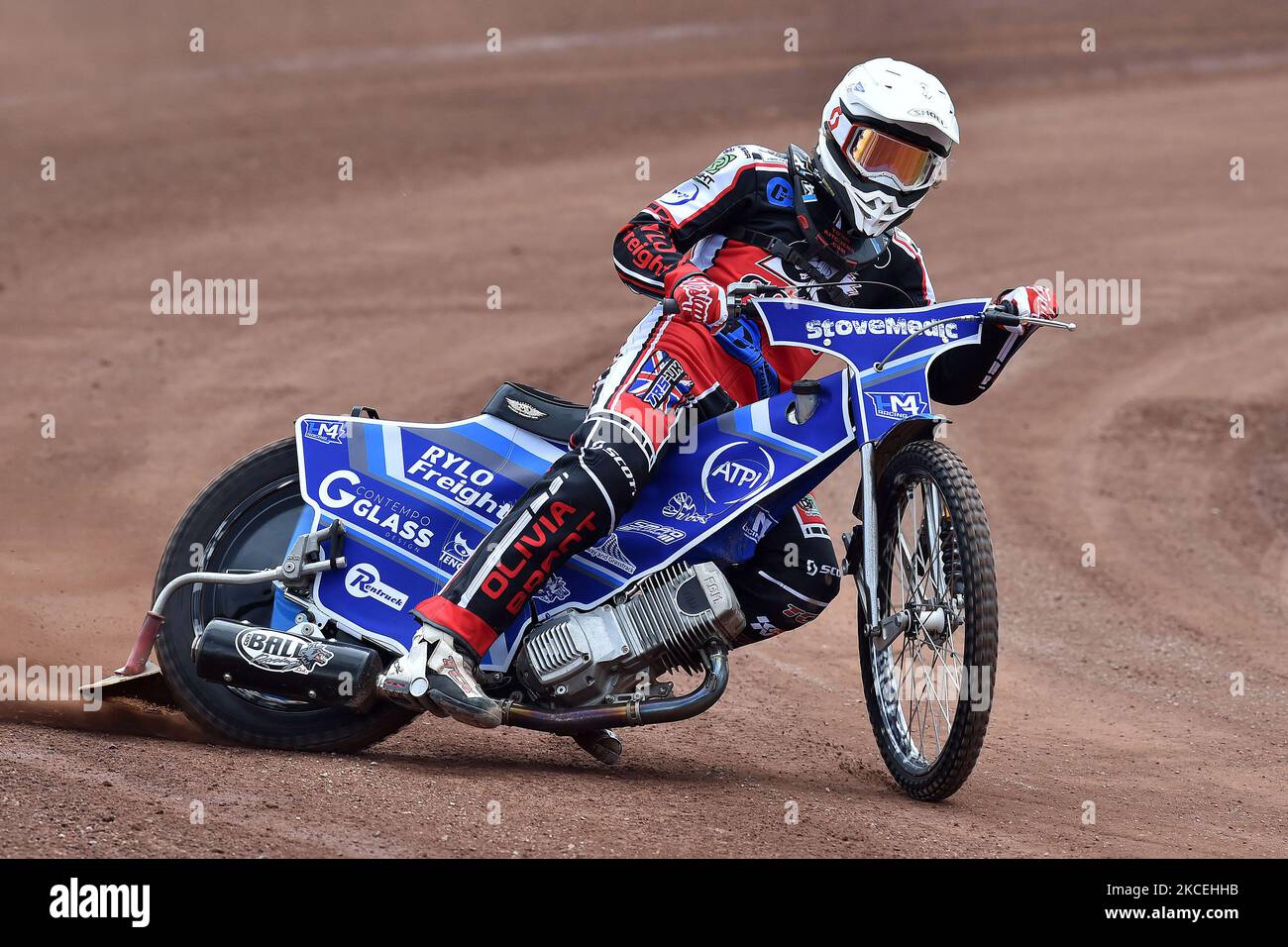 Harry McGurk during the Belle Vue Aces Media Day at the National ...