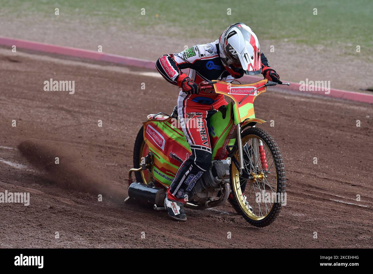 Ben Woodhull during the Belle Vue Aces Media Day at the National ...