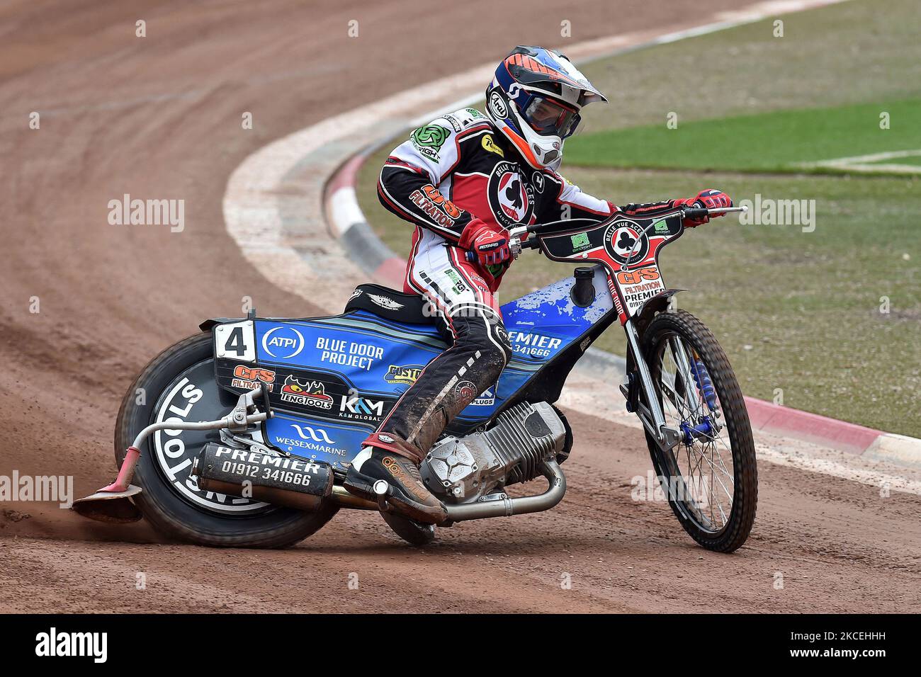 Steve Worrall during the Belle Vue Aces Media Day at the National ...