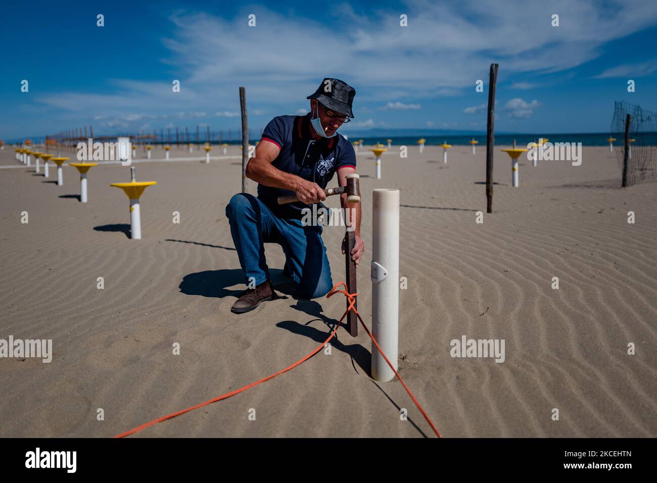 Managers of bathing beaches hi-res stock photography and images - Alamy
