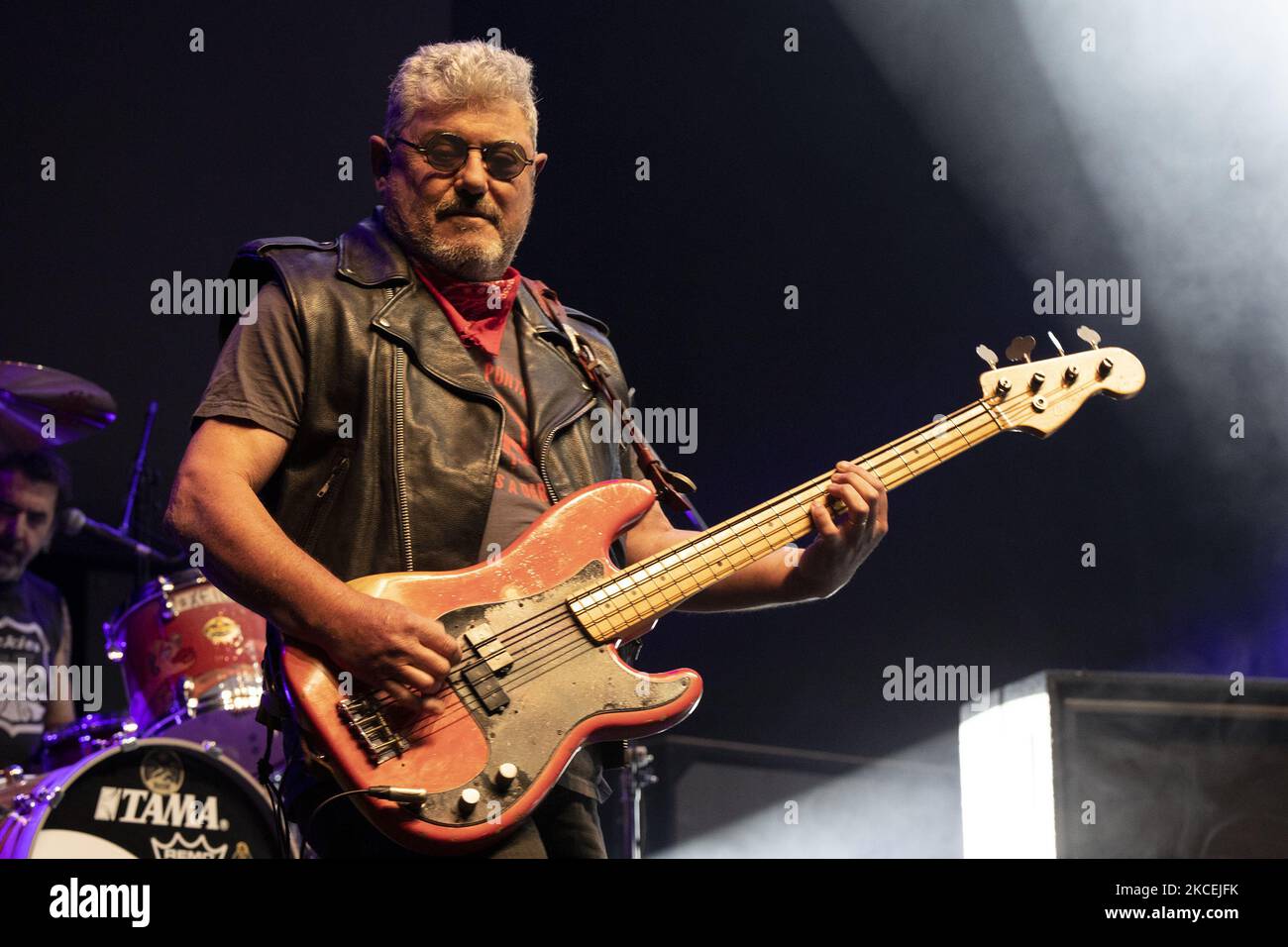 Tim of Portuguese band Xutos e Pontapes, in concert at the super bock ...