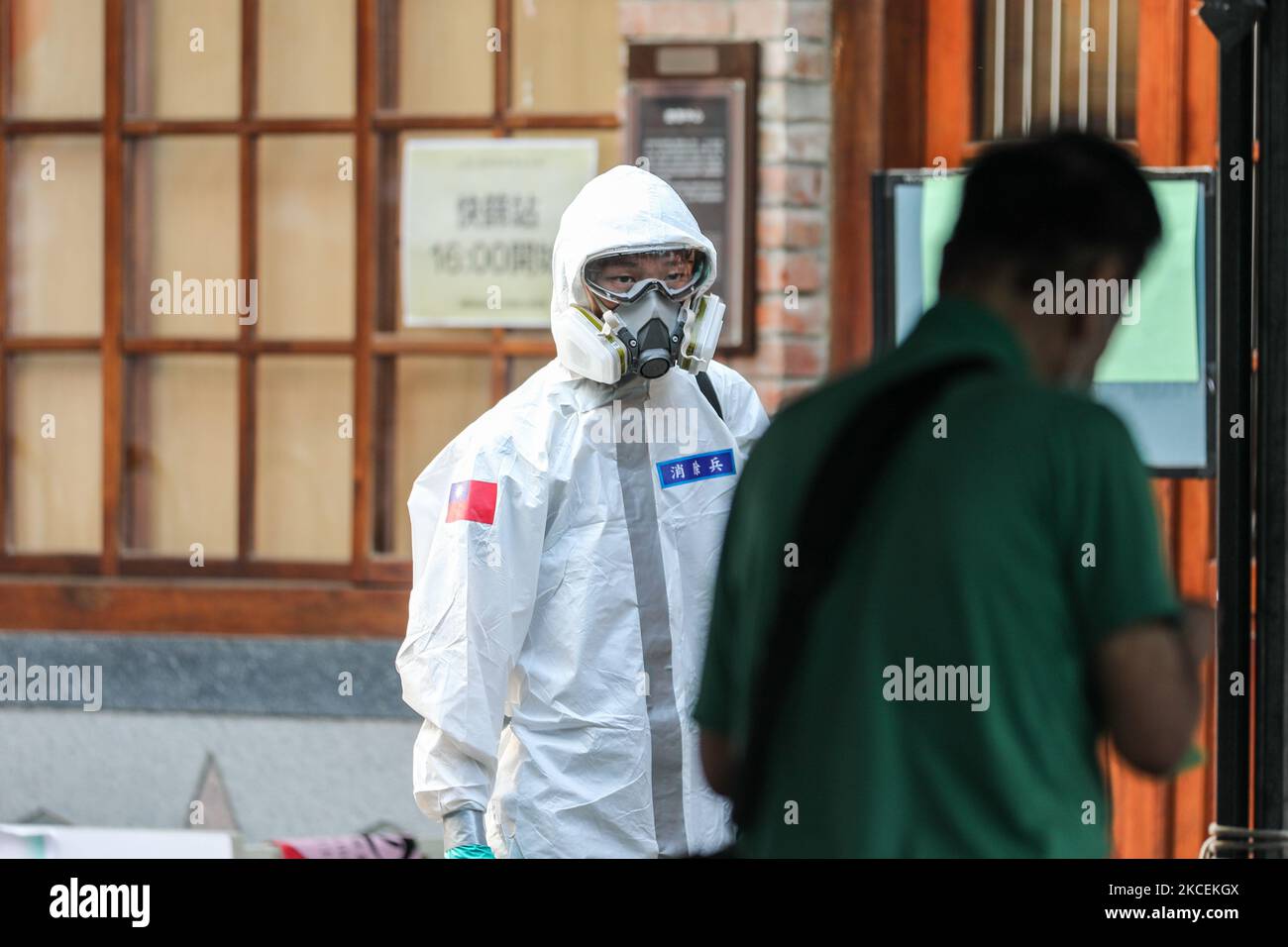 Taiwan Medical Staff at Bopiliao Historical Block in Wanhua District of Taipei City. Photo by ...