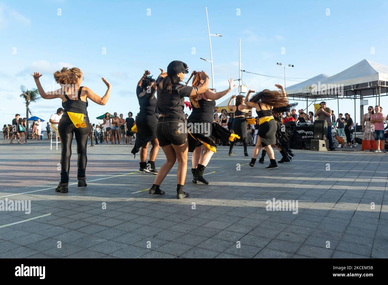Salvador, Bahia, Brazil - October 22, 2022: Women performing dance at ...