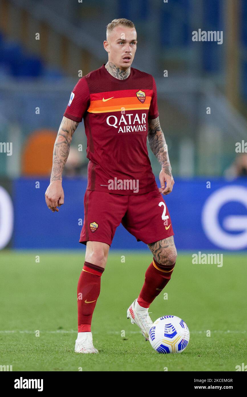 Rick Karsdorp of AS Roma during the Serie A match between AS Roma and ...