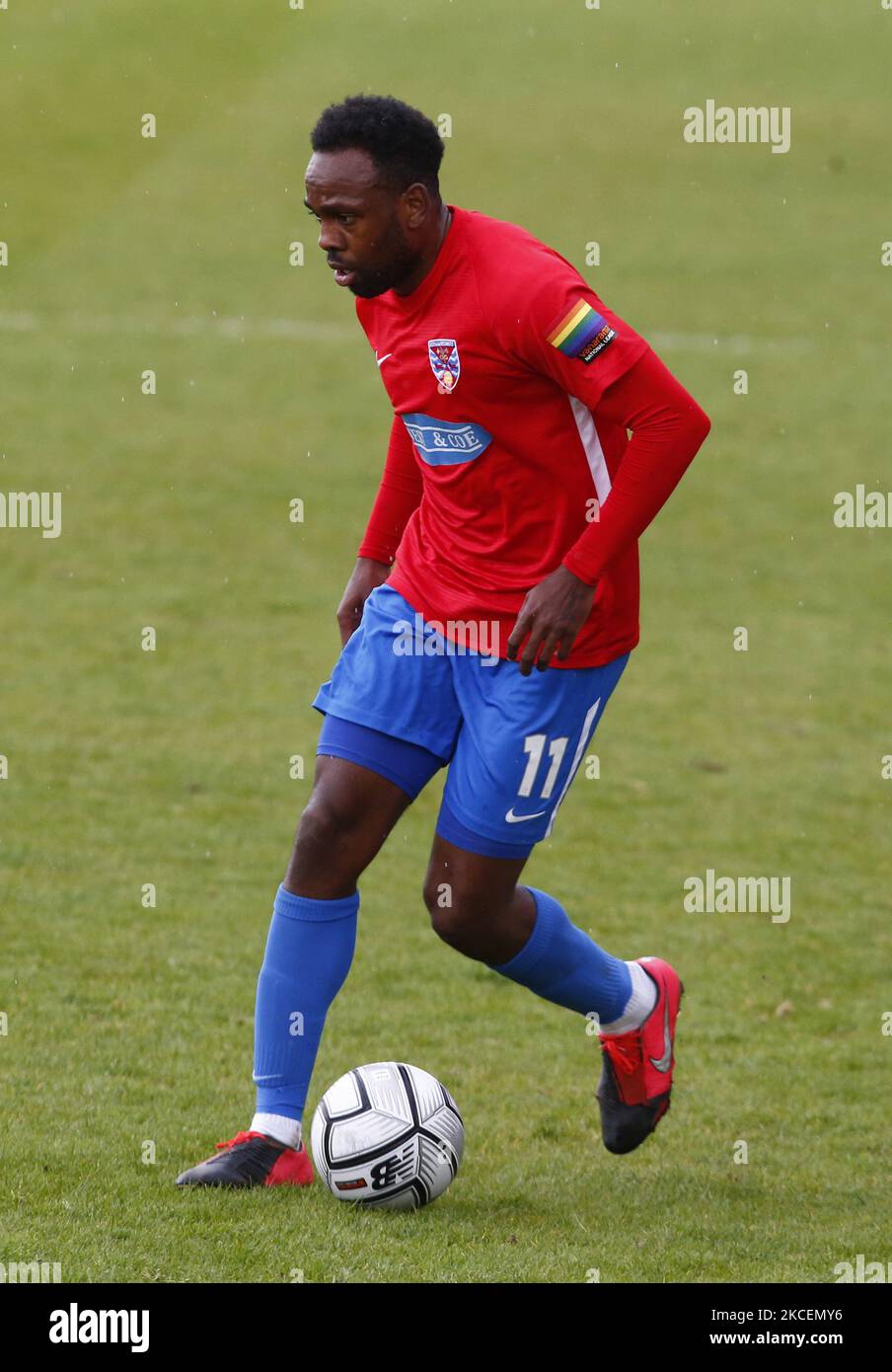 Dagenham & Redbridge's Myles Weston during Vanarama National League ...