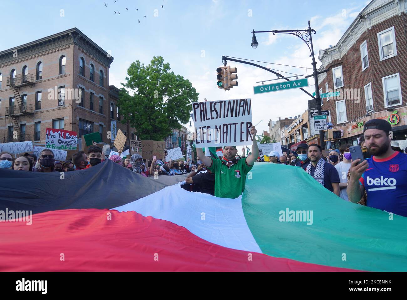 More than 2 thousand pro-Palestinian protesters in New York City took ...