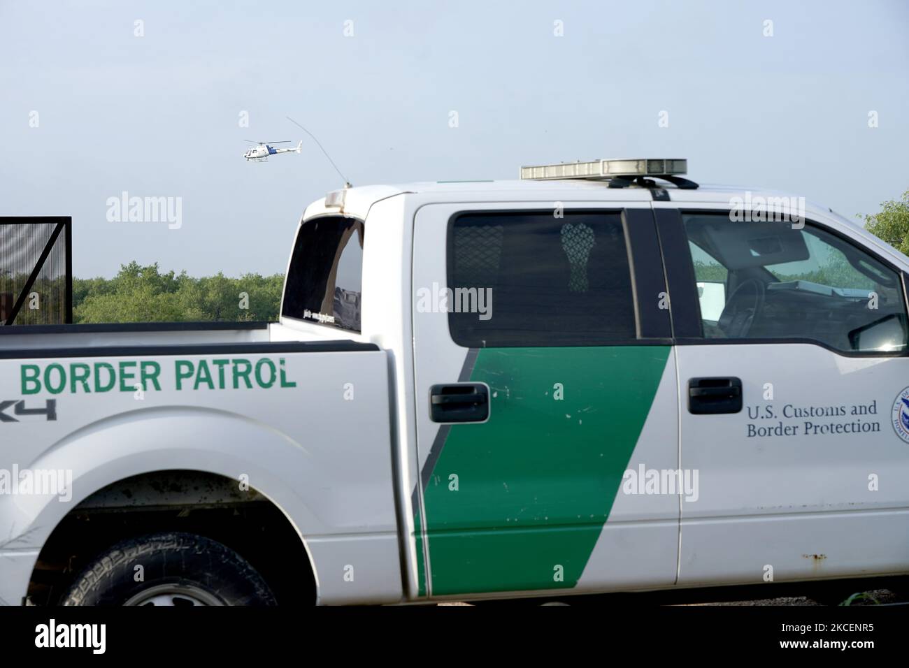 Border patrol helicopter hoivers hi-res stock photography and images ...