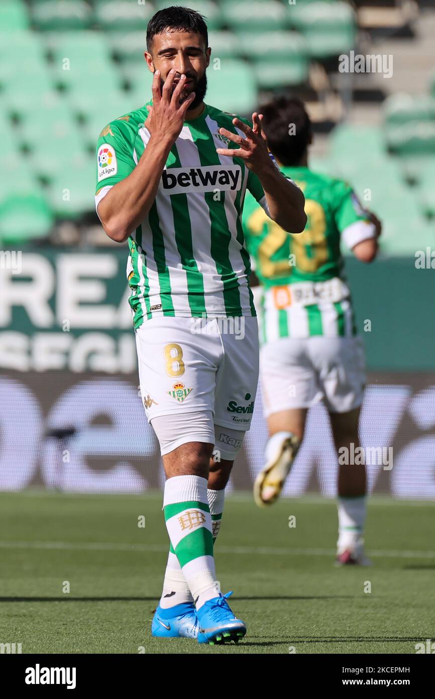 Nabil Fekir of Real Betis Balompie during the La Liga Santander match ...