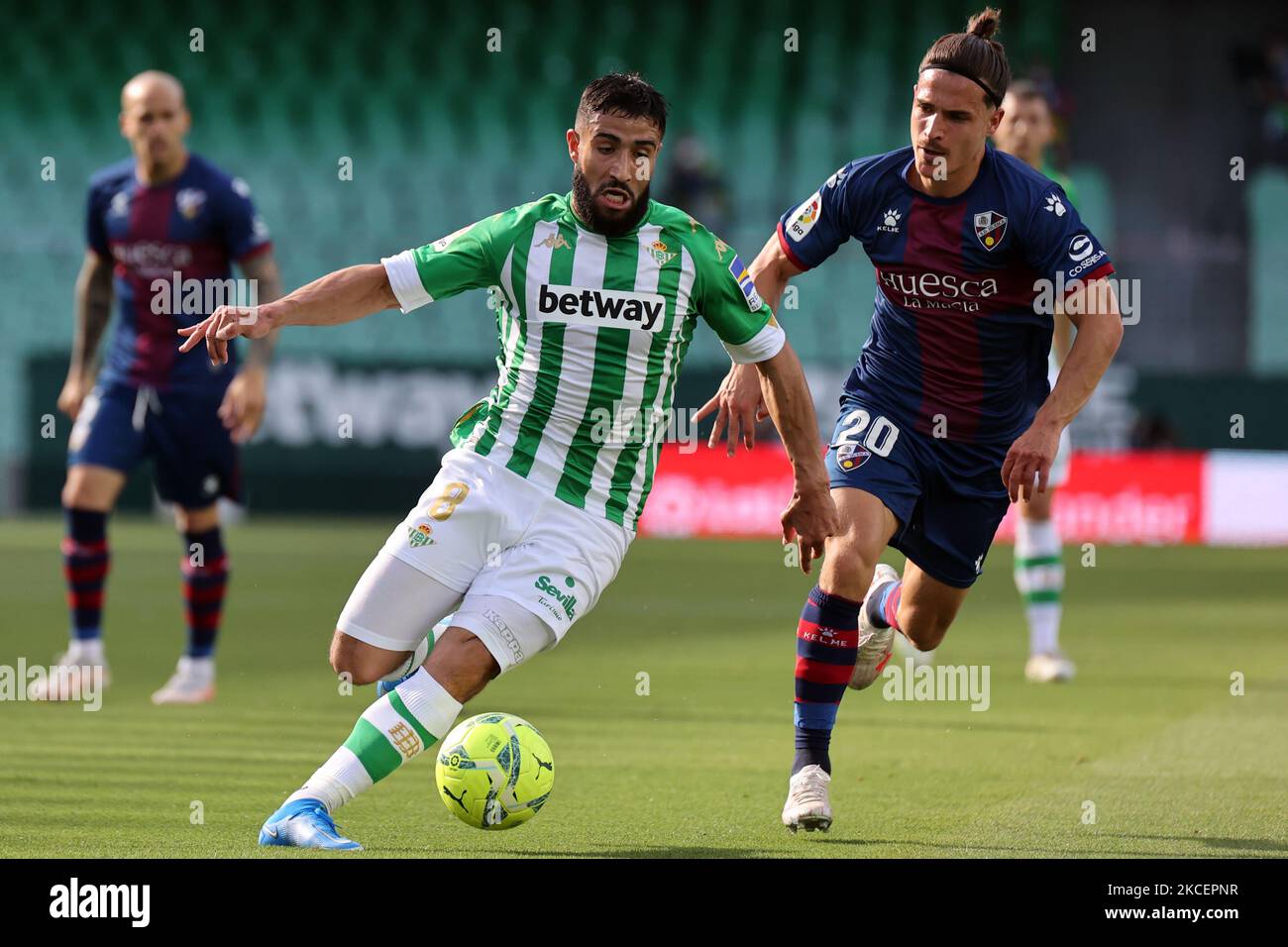 Nabil Fekir of Real Betis Balompie during the La Liga Santander match ...
