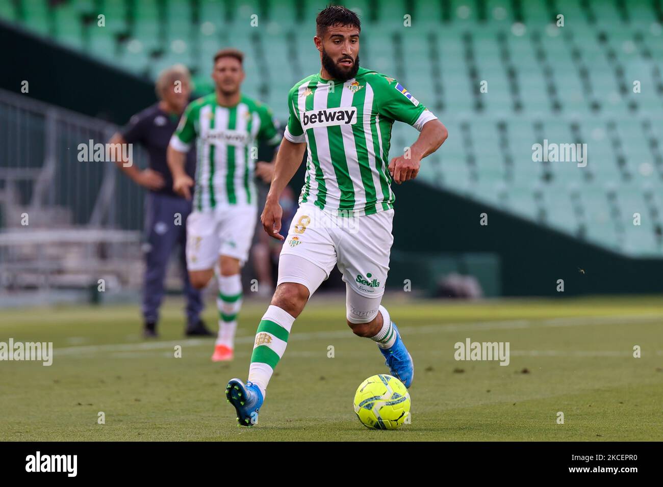 Nabil Fekir of Real Betis Balompie during the La Liga Santander match ...