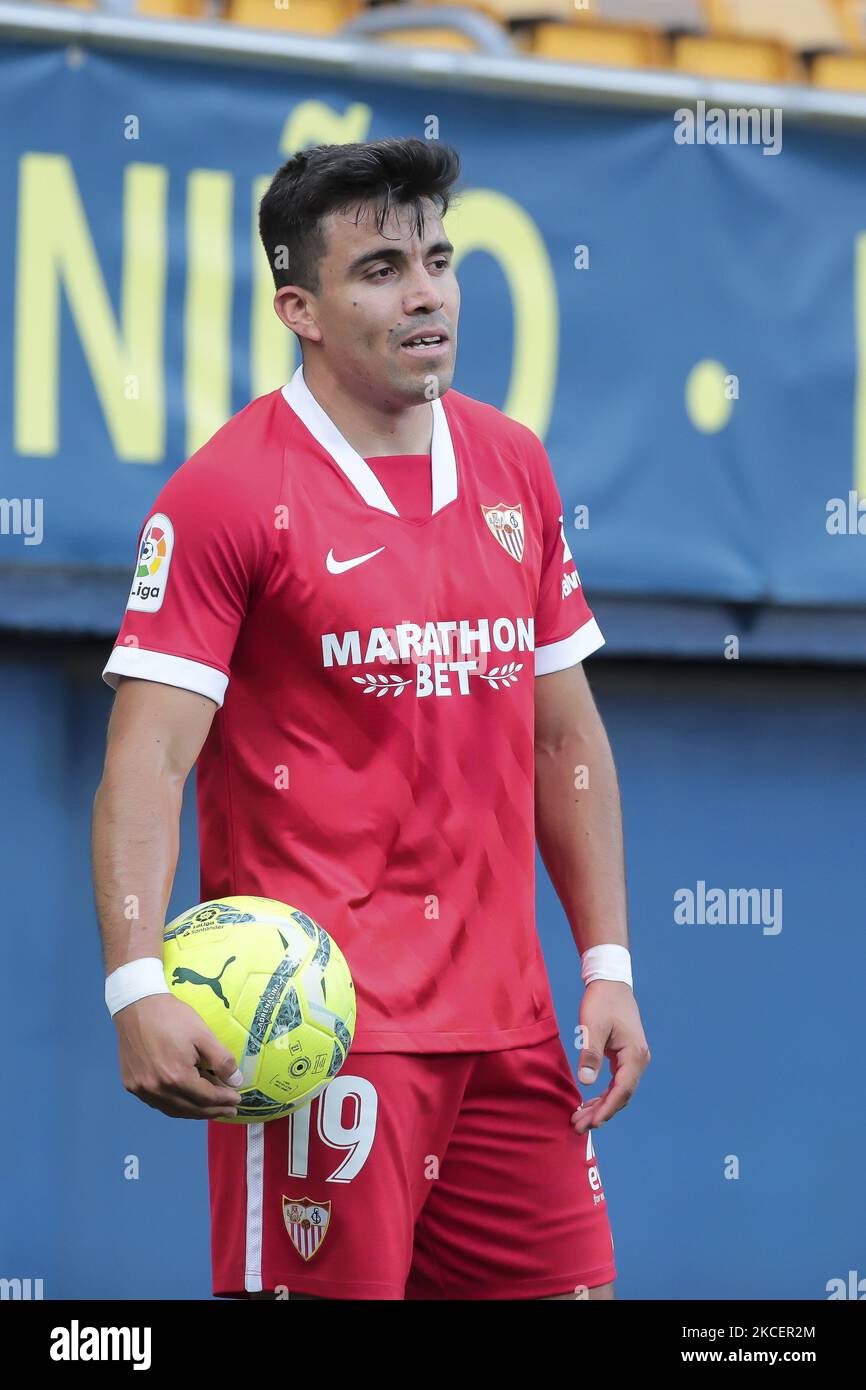 Marcos Javier Acuna of Sevilla FC during spanish La Liga match between ...