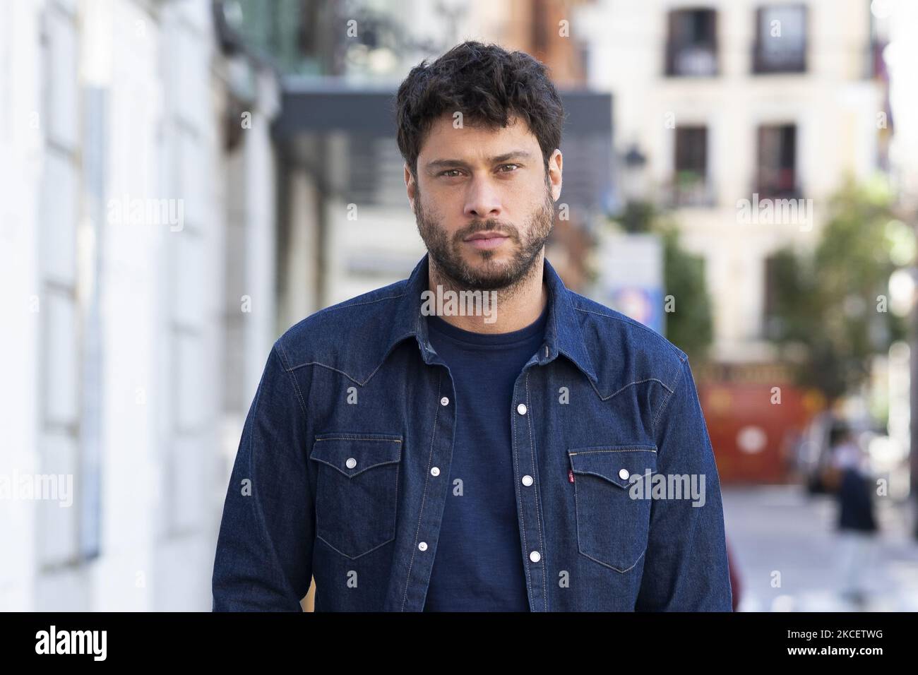 The actor Jose Lamuno poses during the portrait session in Madrid ...