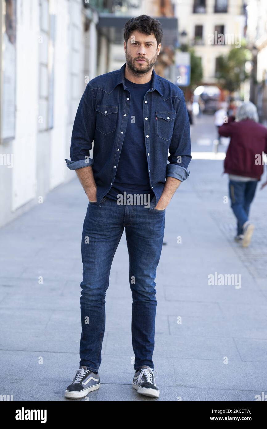 The actor Jose Lamuno poses during the portrait session in Madrid ...