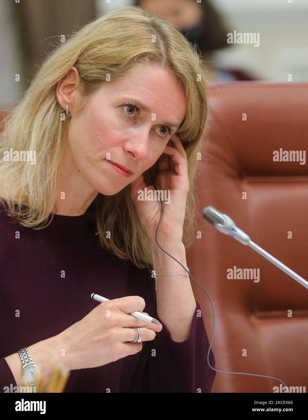Estonian prime minister kaja kallas hi-res stock photography and images ...