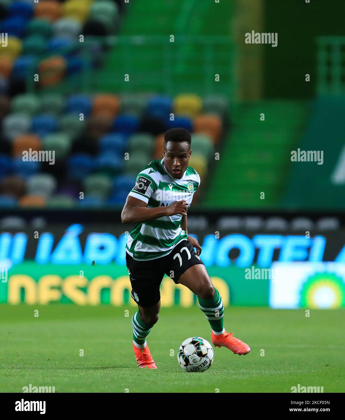 Jovane Cabral of Sporting CP in action during the Liga NOS match between Sporting CP and CS ...