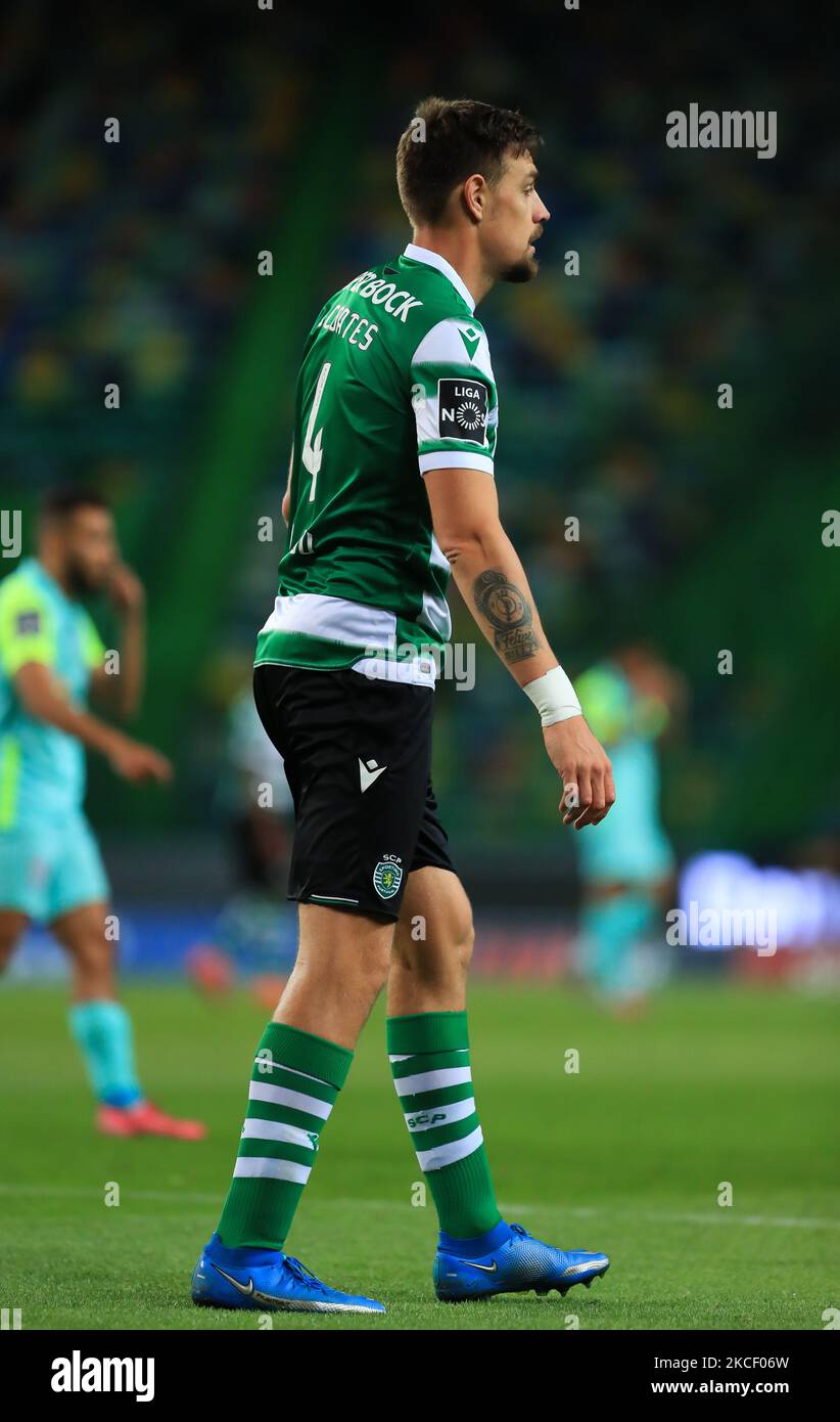 Sebastian Coates of Sporting CP in action during the Liga NOS match ...