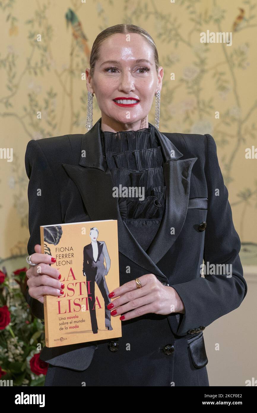 Fiona Ferrer attends 'La Estilista' presentation at Wellington Hotel on ...