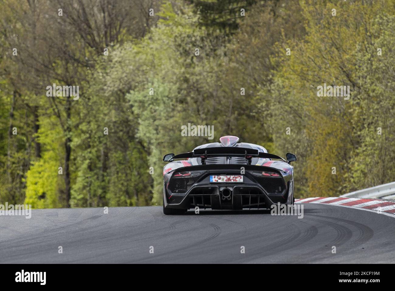 (EDITORS NOTE: Car plate diffumined for maintain privacy of driver ...