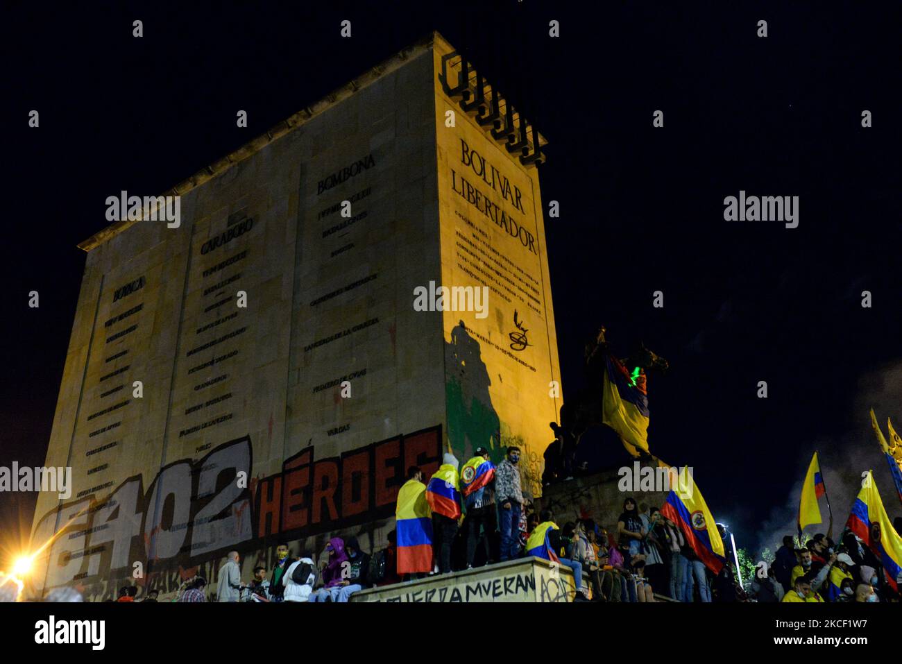The 2021 National Strike, which continues in much of the Colombian ...