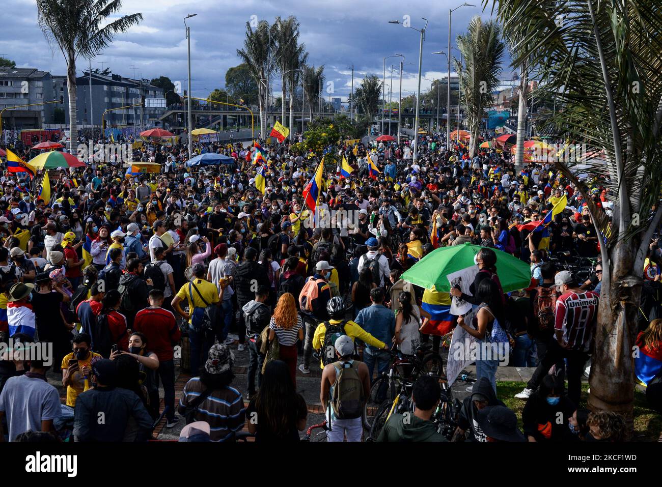 The 2021 National Strike, which continues in much of the Colombian ...