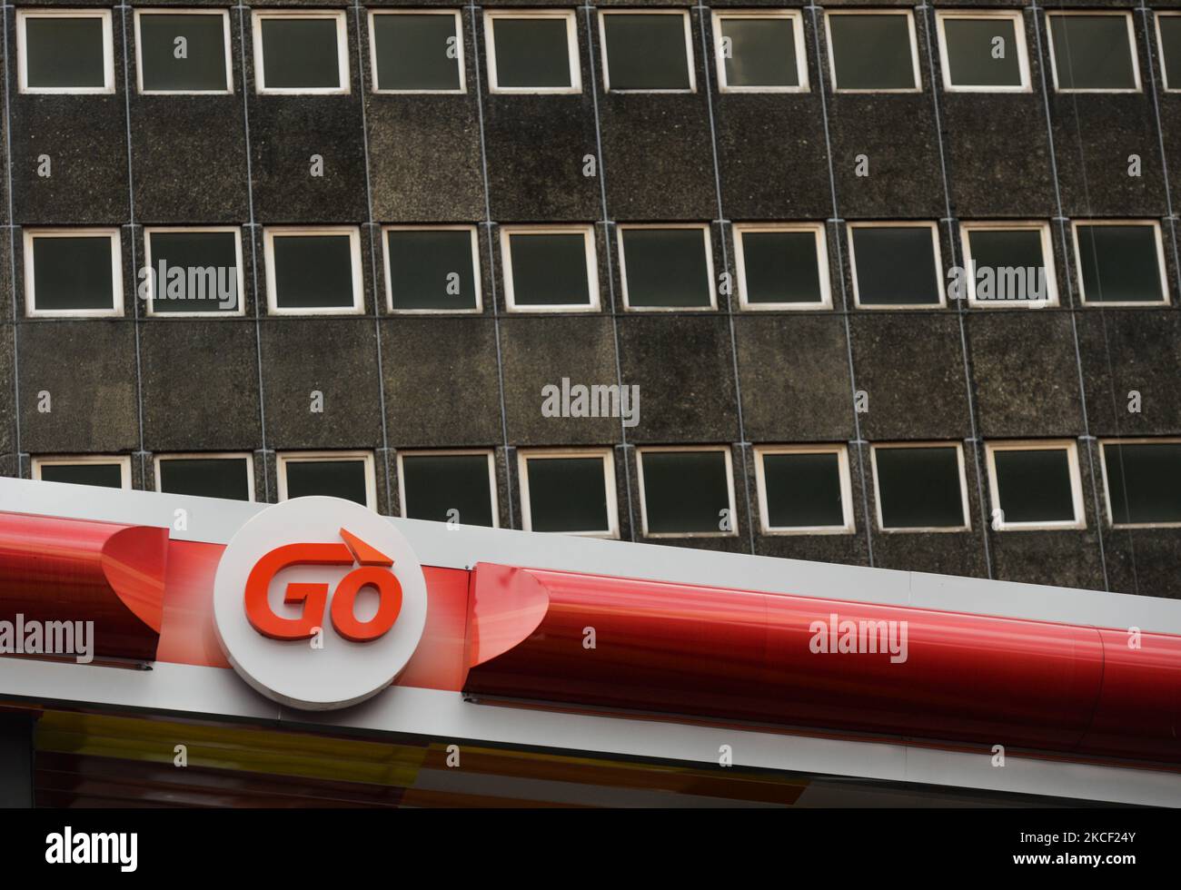 Go petrol station in belfast hi-res stock photography and images - Alamy