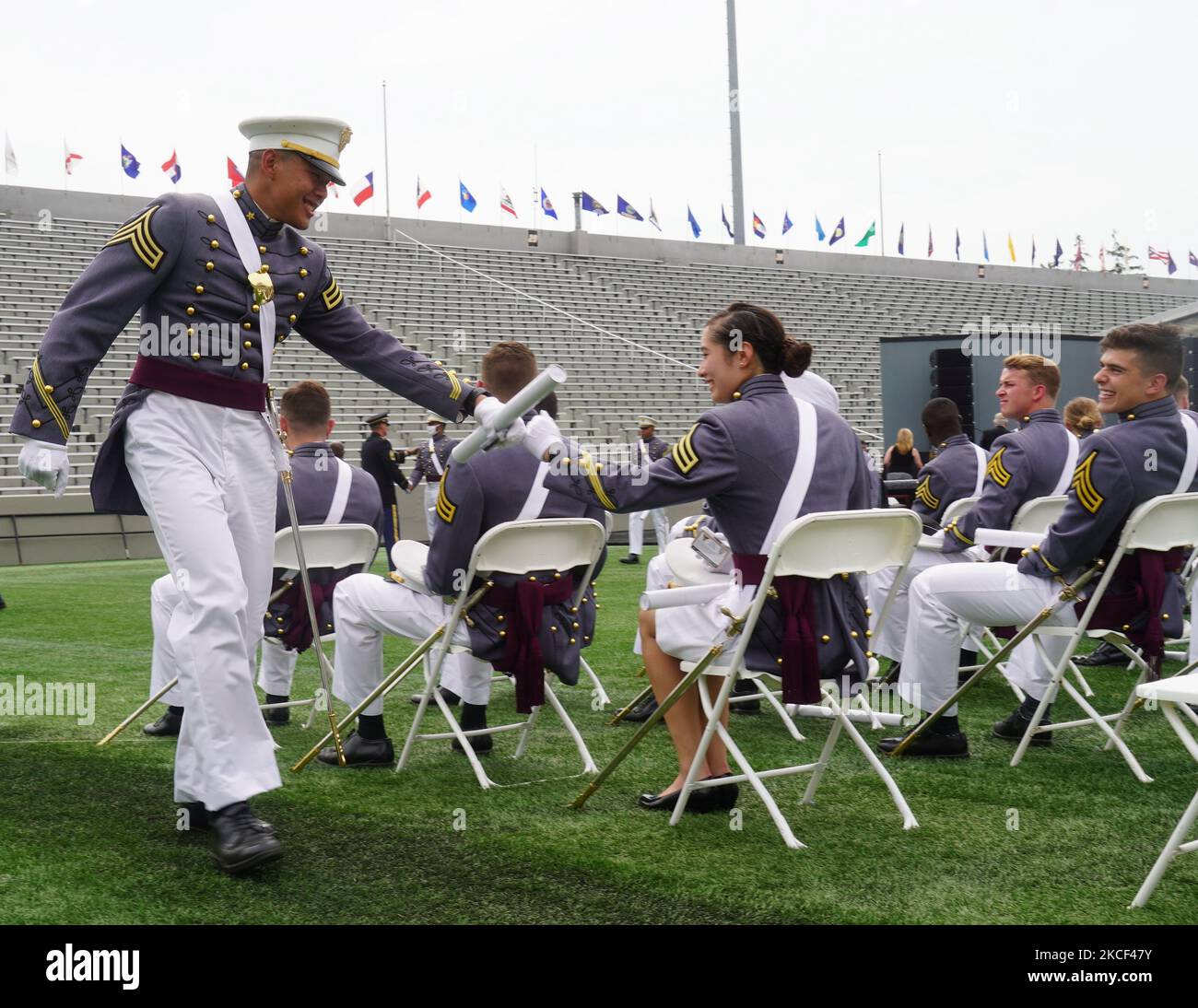 West point graduate walks hi-res stock photography and images - Alamy