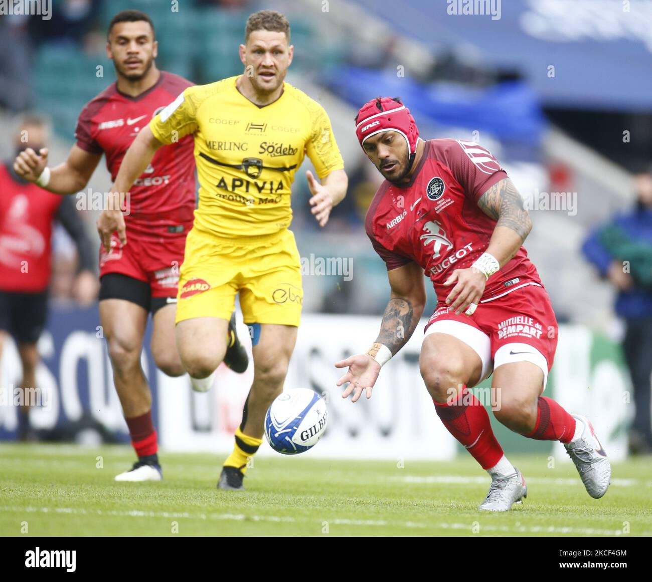 Pita Ahki of Toulouse during Heineken Champions Cup Final match between ...