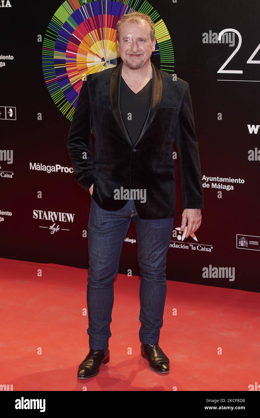 Fernando Cayo attends the '24th Malaga Film Festival' Photocall at ...