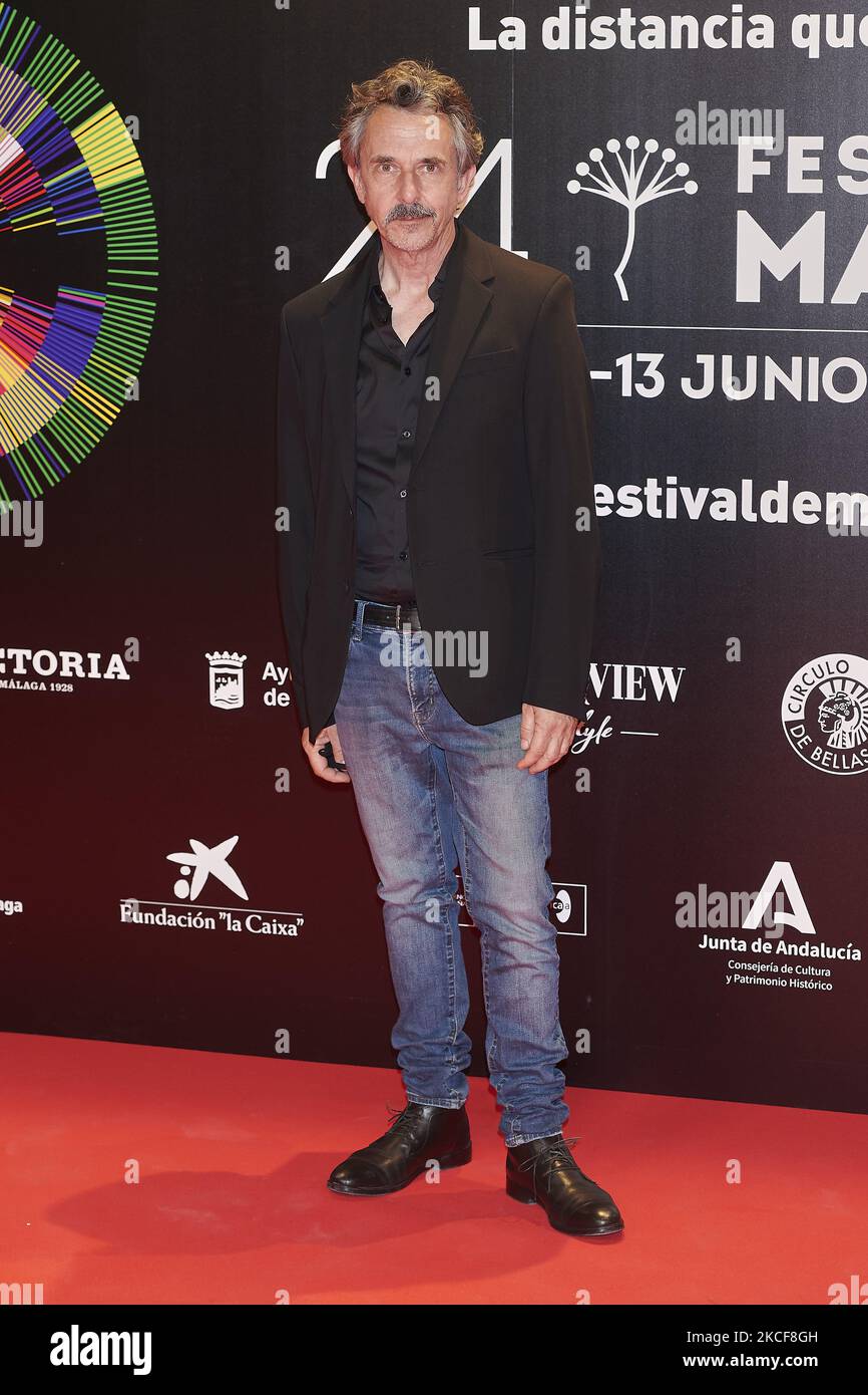Pere Ponce attends the '24th Malaga Film Festival' Photocall at Circulo ...