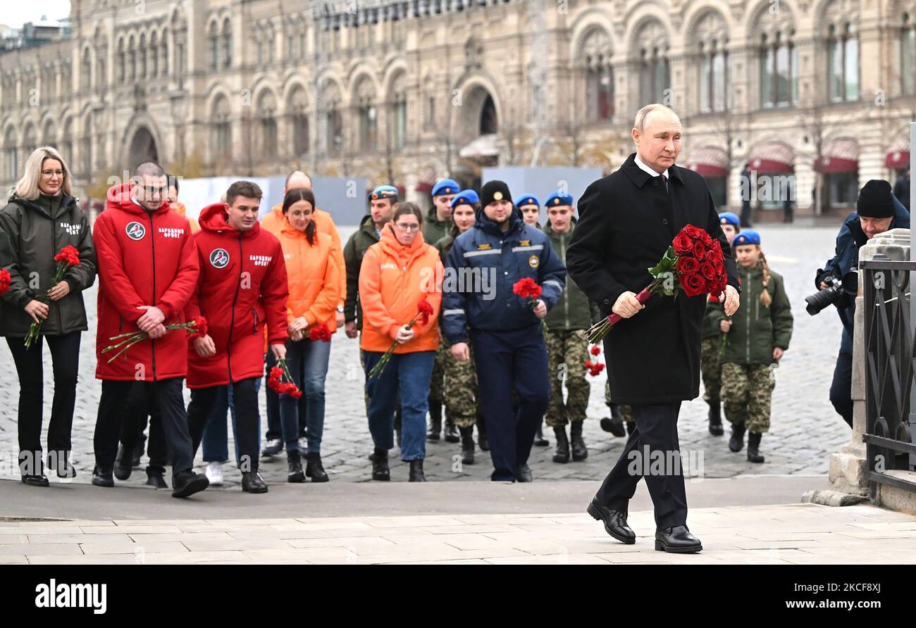 Moscow, Russian Federation. 04th Nov, 2022. Russian President Vladimir ...