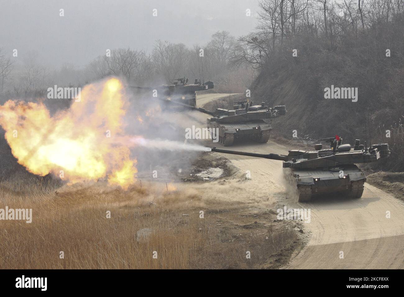 In this pictures taken date is Feb 11, 2015. South Korean Military Army ...