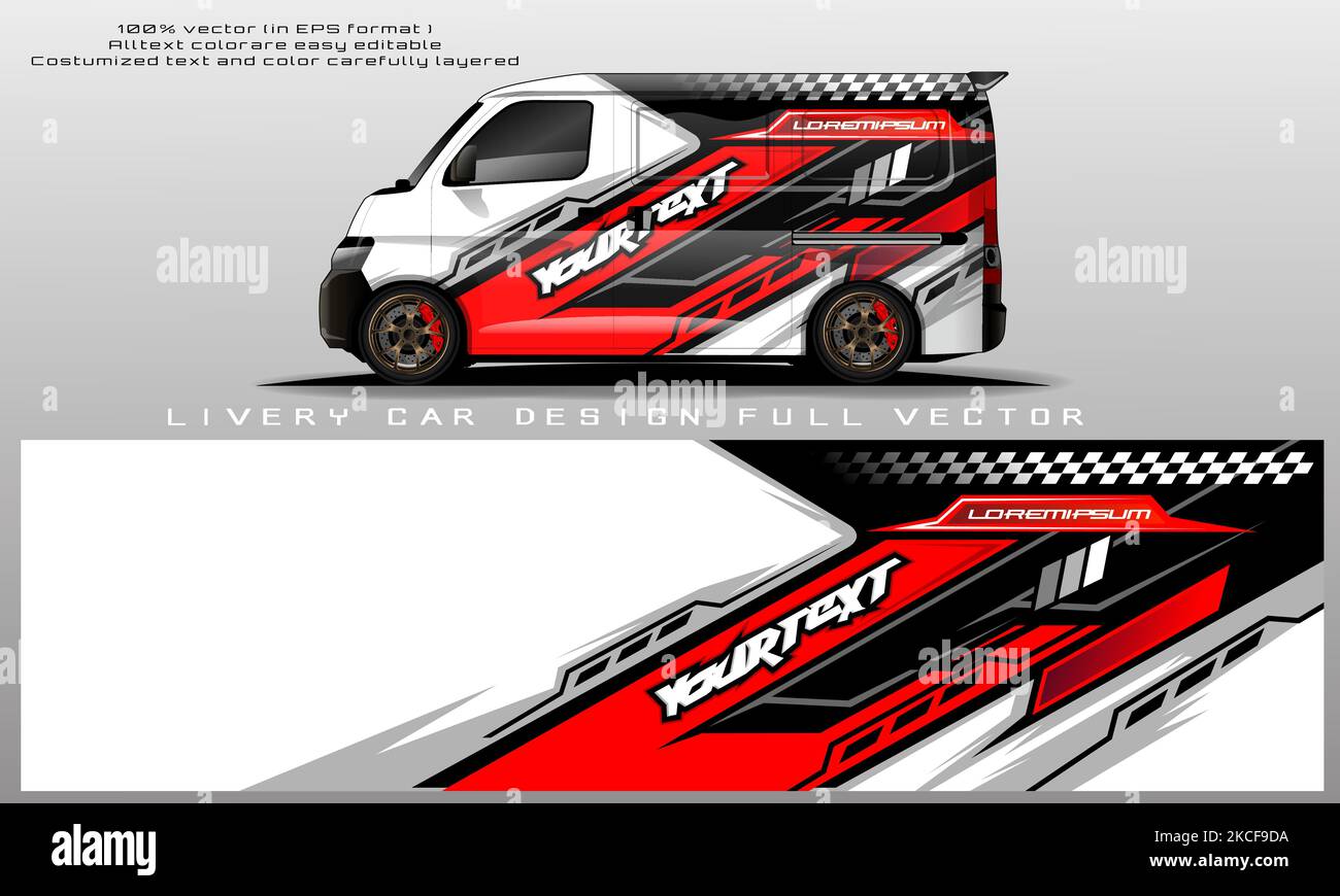 car livery graphic vector. abstract grunge background design for ...