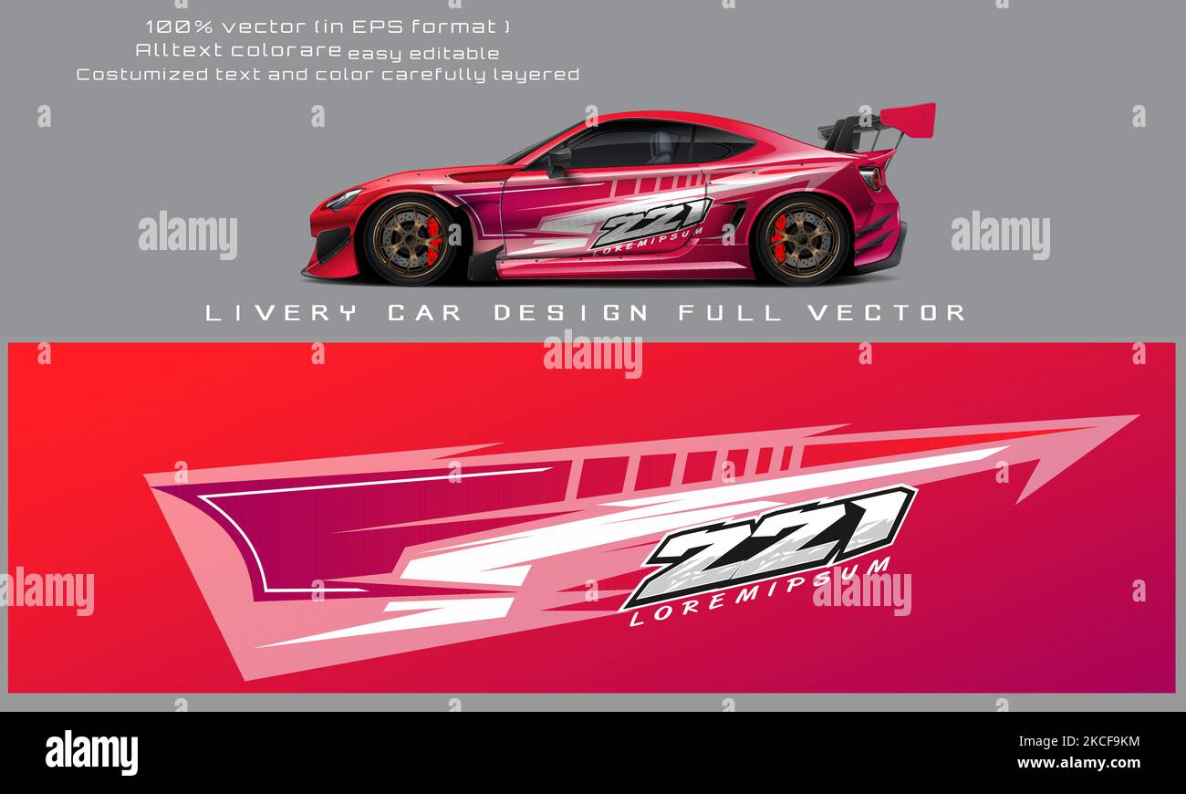 car livery graphic vector. abstract grunge background design for ...