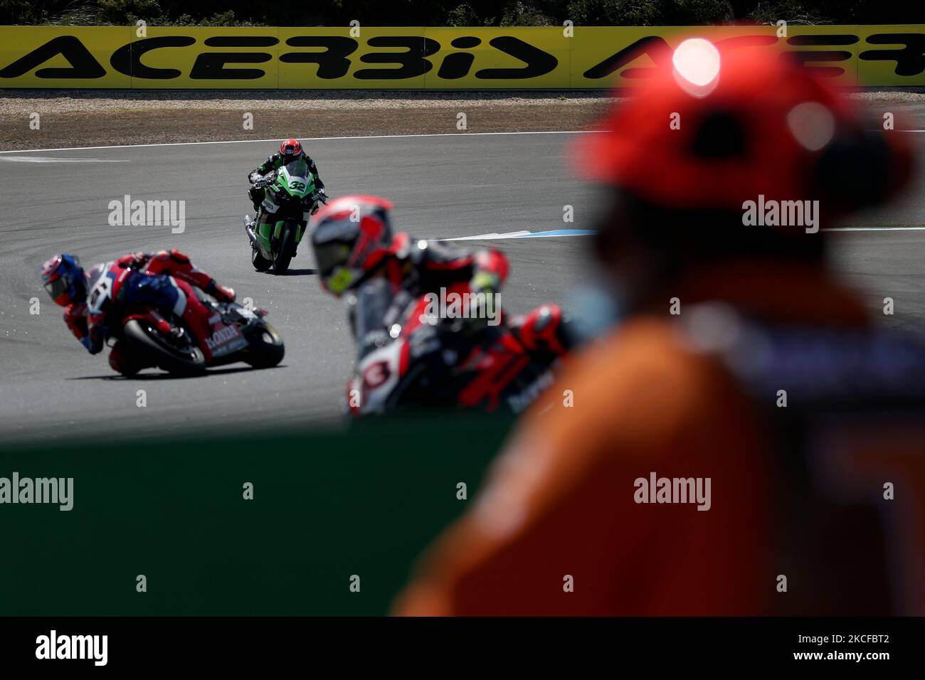 Spanish isaac vinales of orelac racing verdnatura hi-res stock ...