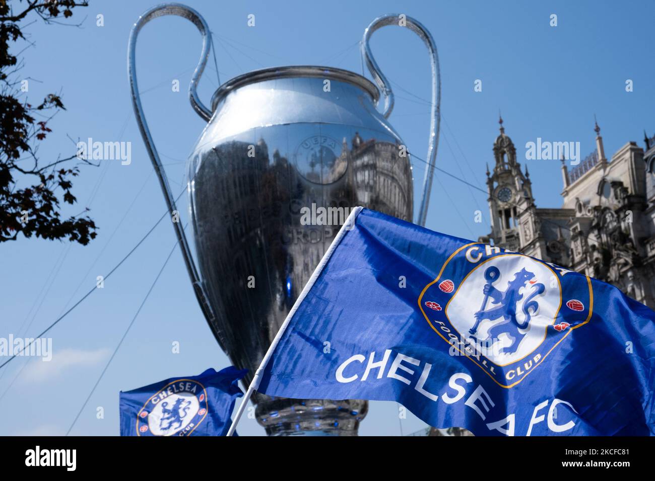 Chelsea champions league final portugal hi-res stock photography and ...