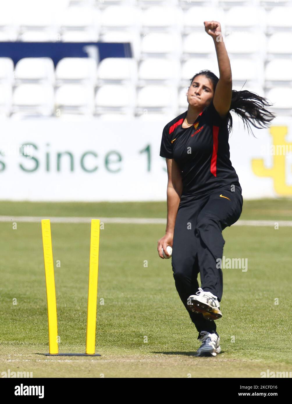 Sonali Patel of Sunrisersduring The Rachael Heyhoe Flint Trophy Women's ...
