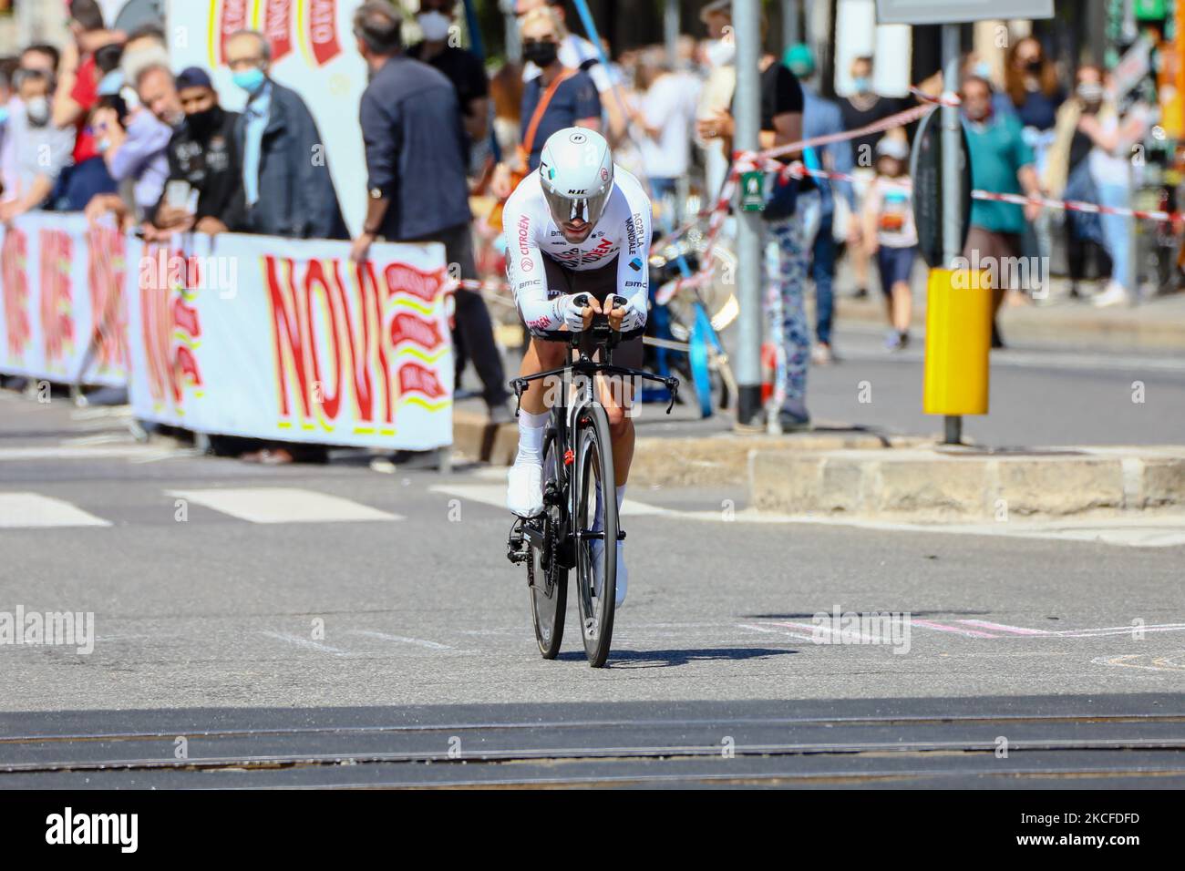 Andrea Vendrame of Italy and AG2R Citren Team during the Giro d'Italia ...