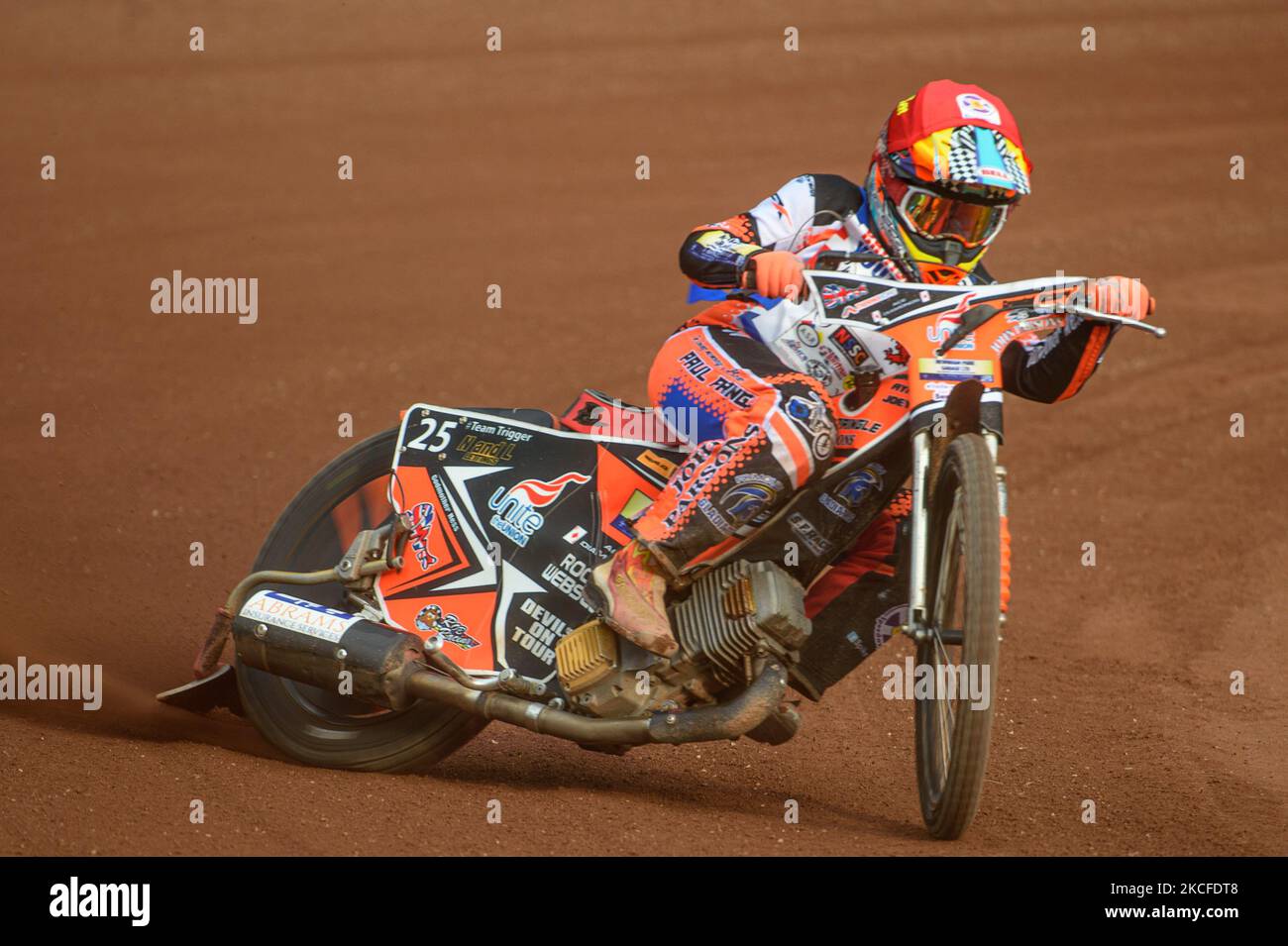 Ben Trigger in action during the British Junior Championship at the ...