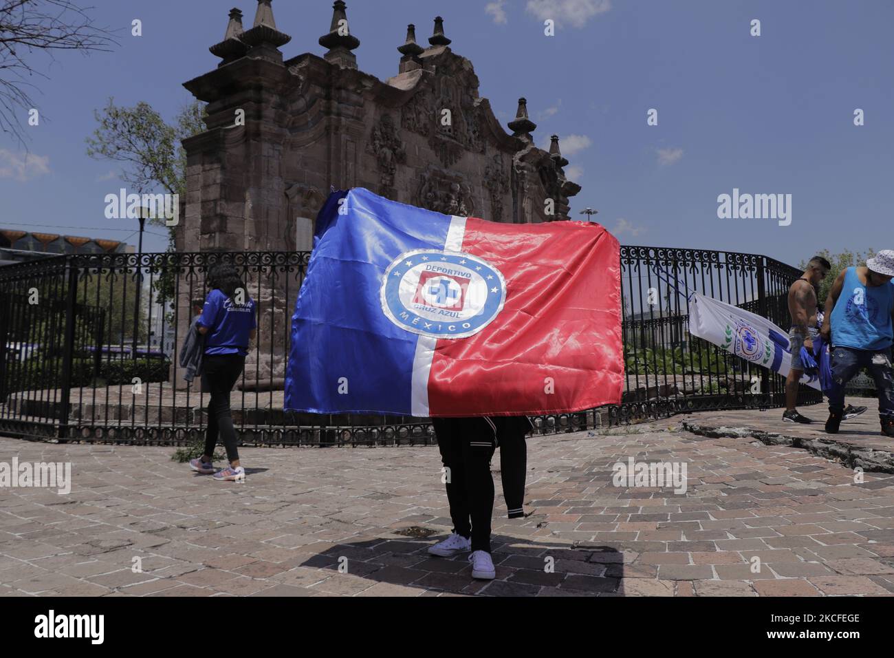 Cruz azul flag hi-res stock photography and images - Alamy