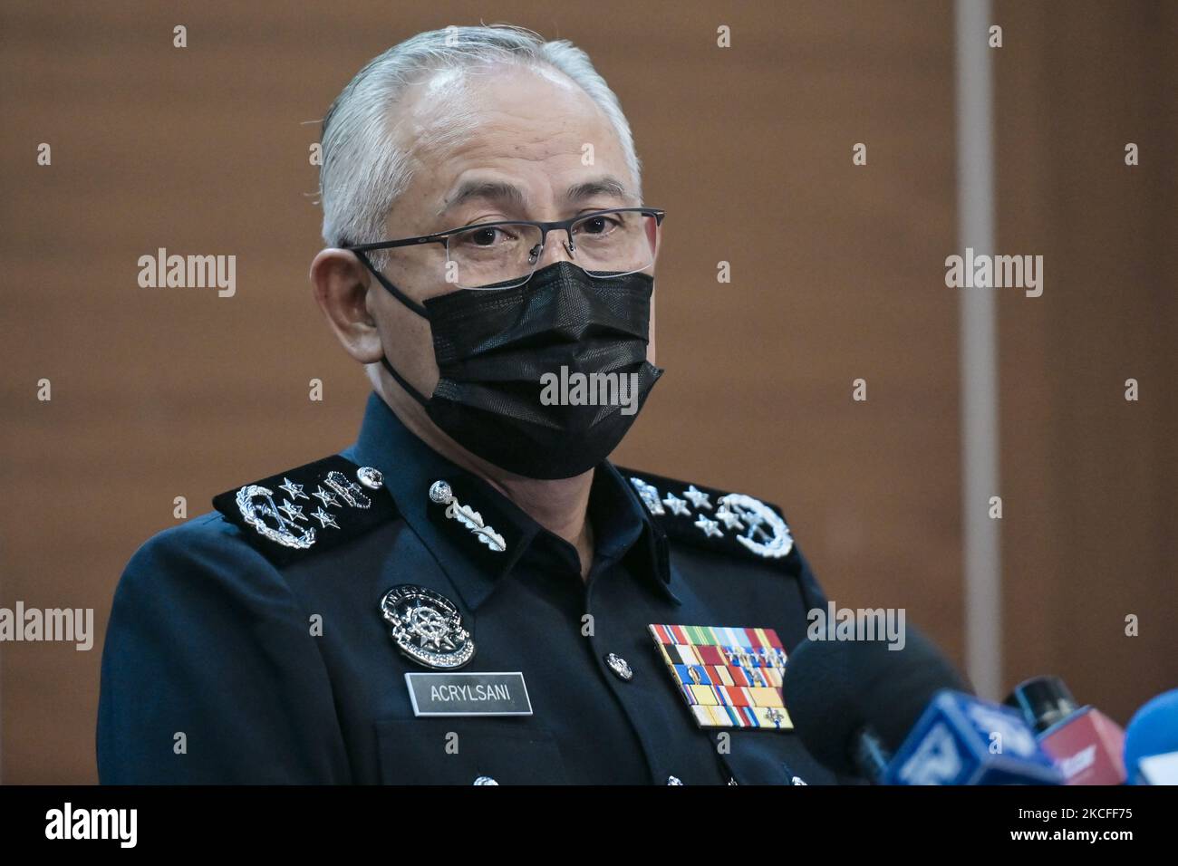 Police malaysia acryl sani abdullah sani hi-res stock photography and ...