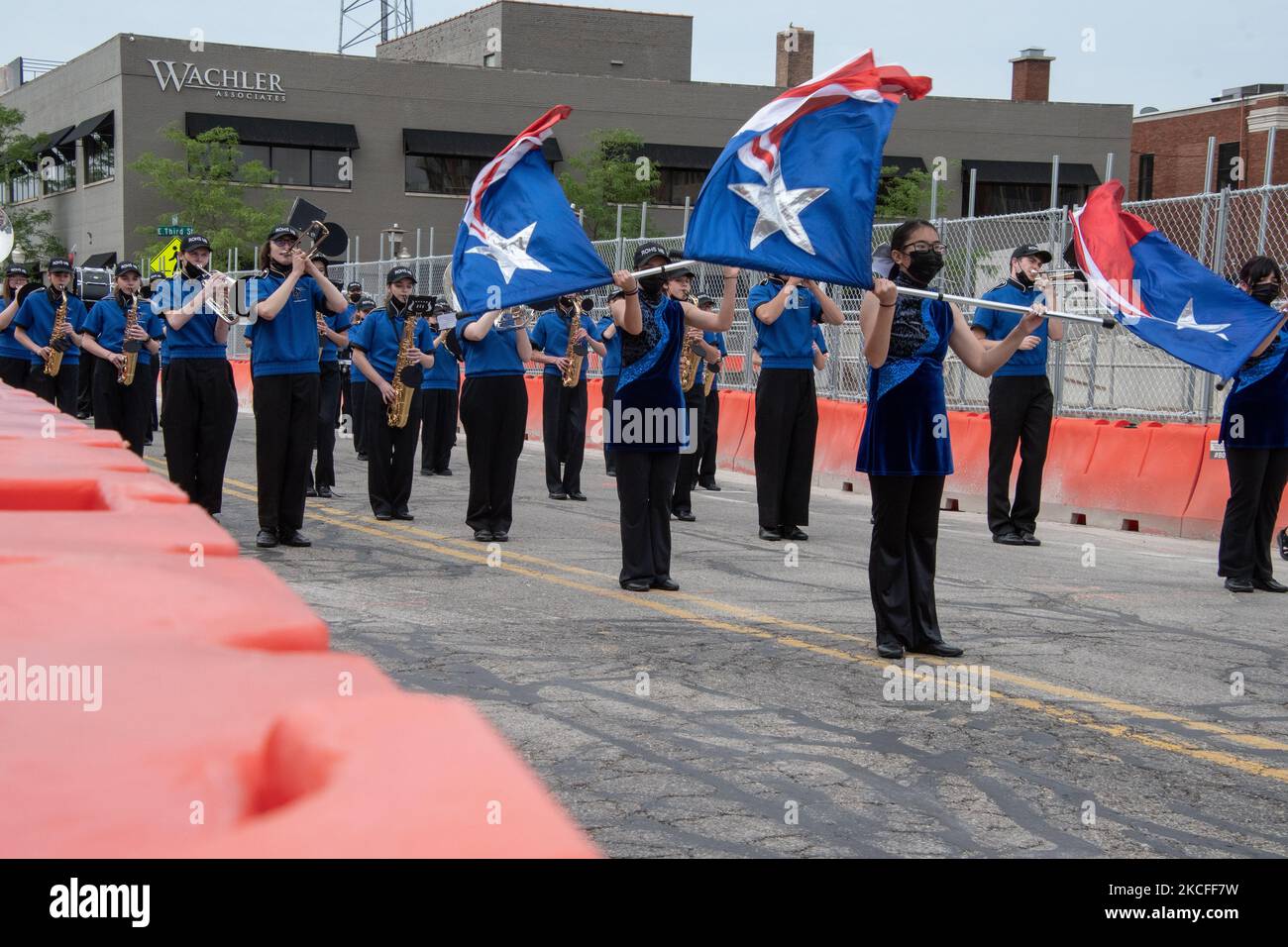 Royal oak marching band play hi-res stock photography and images - Alamy