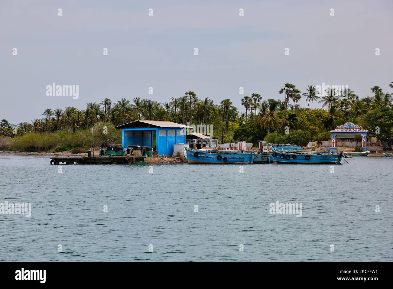 Harbour on Analaitivu Island in the Jaffna region of Sri Lanka. (Photo by Creative Touch Imaging ...