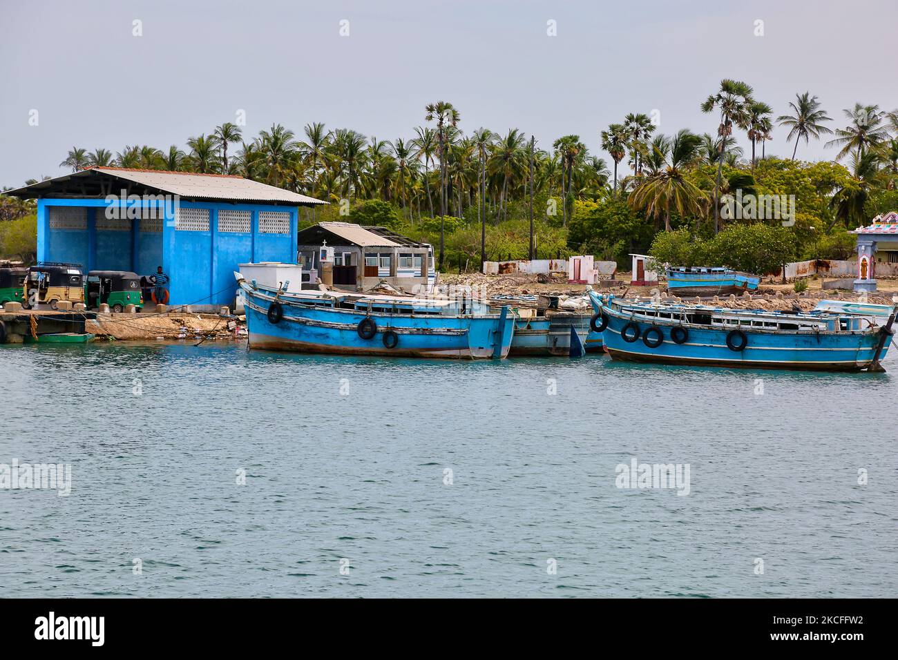 Harbour on Analaitivu Island in the Jaffna region of Sri Lanka. (Photo by Creative Touch Imaging ...