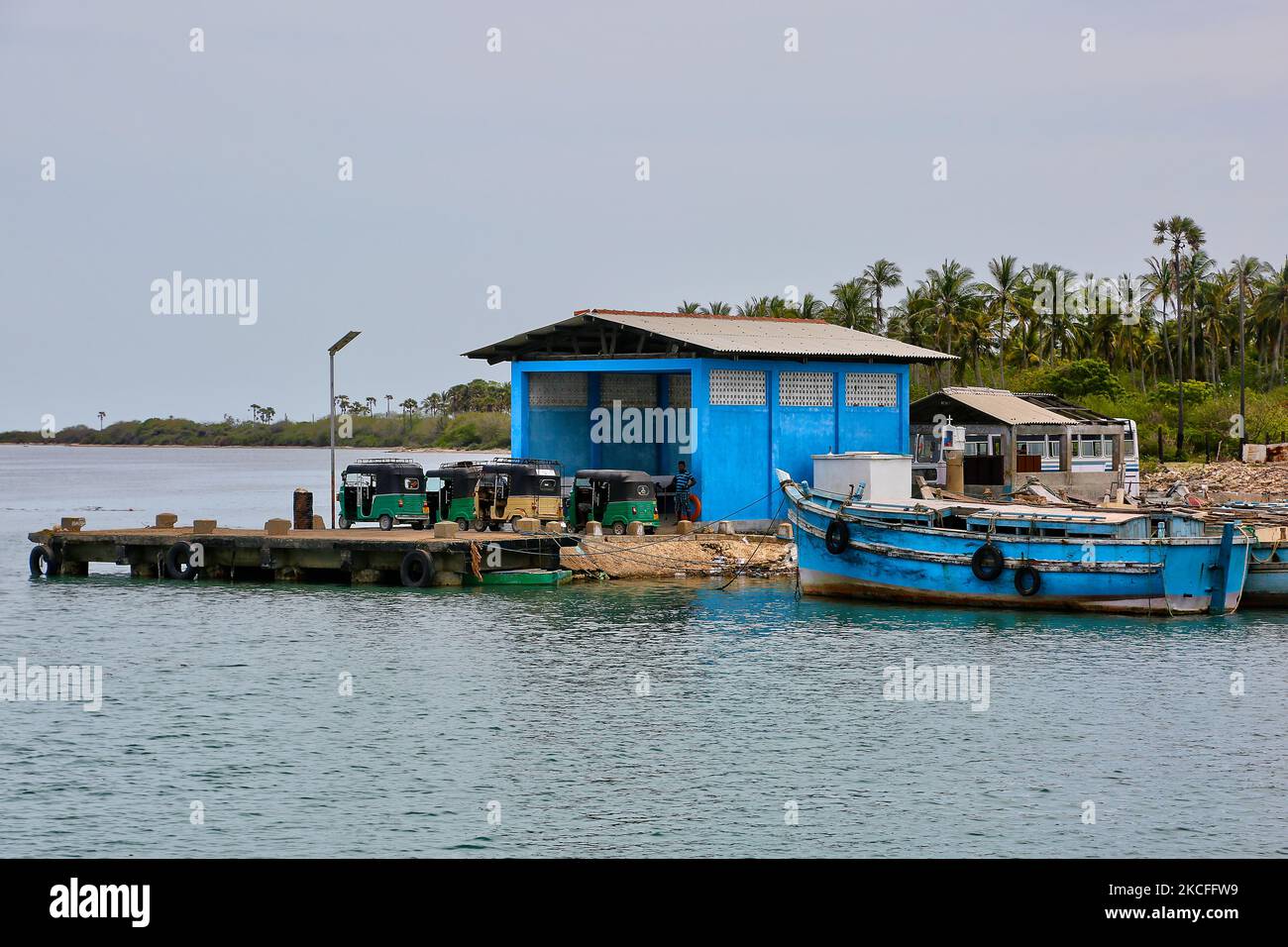 Harbour at Analaitivu Island in the Jaffna region of Sri Lanka. (Photo by Creative Touch Imaging ...