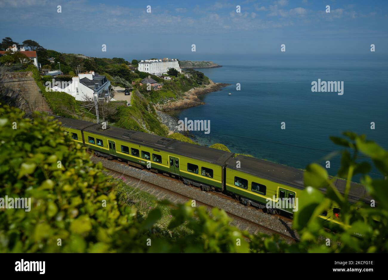 DART seen near the Vico bathing place, in Dalkey. On Tuesday, 1 June ...