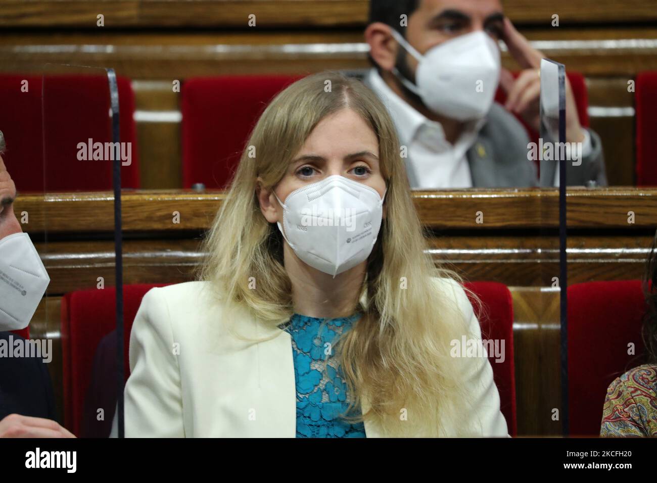 Victoria Alsina, Counselor for External Action and Transparency, during ...