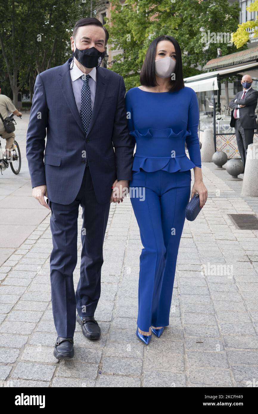Cruz Sánchez de Lara, de Pedro J. Ramírez attends the premiere of the ...