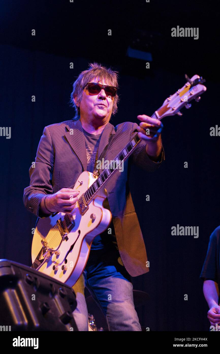 the singer Javier Andreu of the group La Frontera during his ...